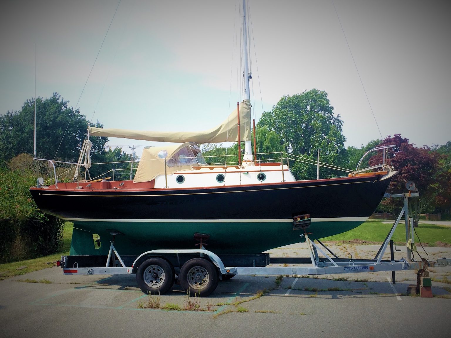 24' Sparkman & Stephens Dolphin Sloop (1966) - RECOVERY - Worldwide ...